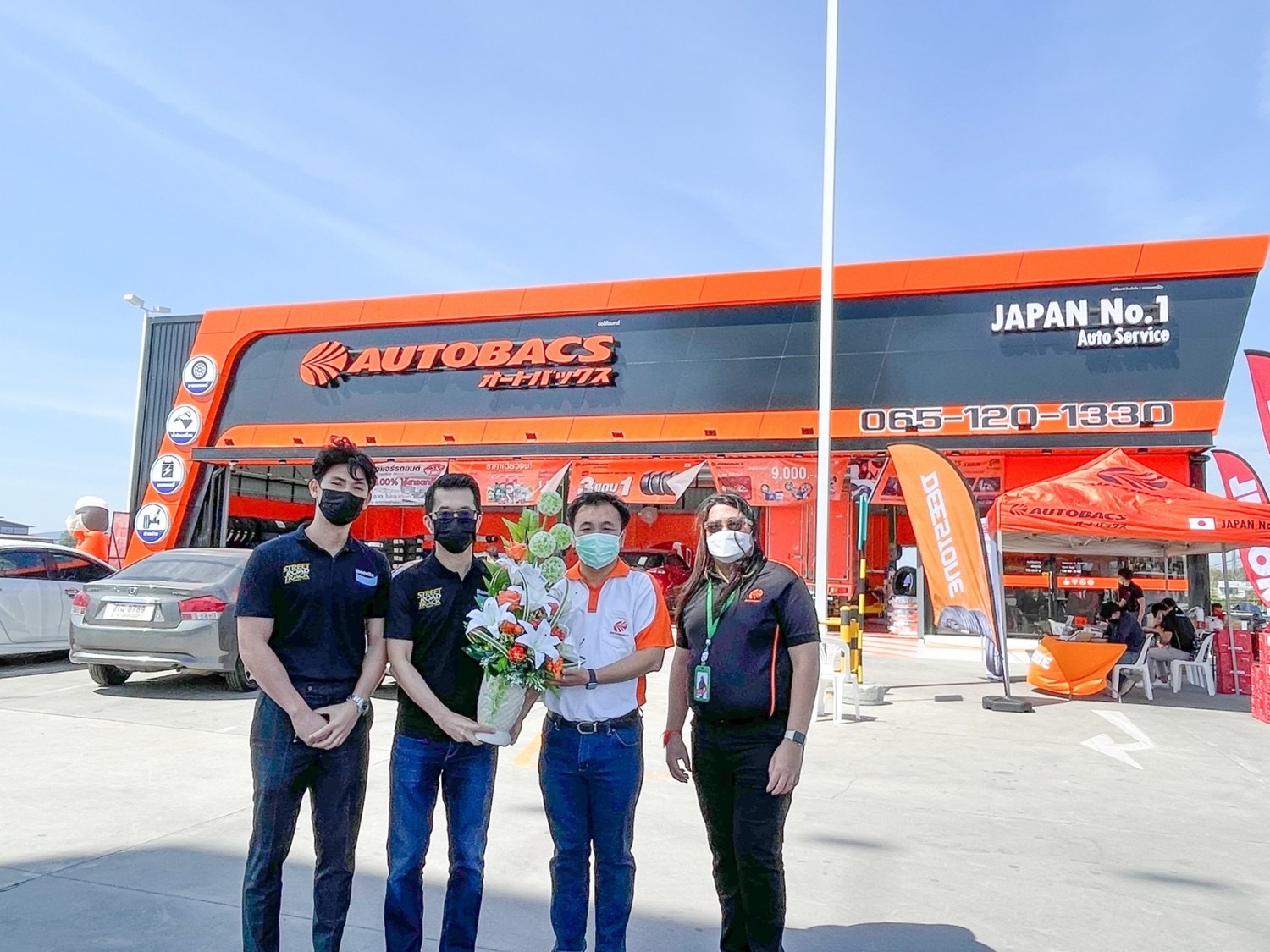 AUTOBACS ฉลองเปิดสาขาที่ 46 “สาขาโลตัสนิคมพัฒนา ระยอง” - OutperForm
