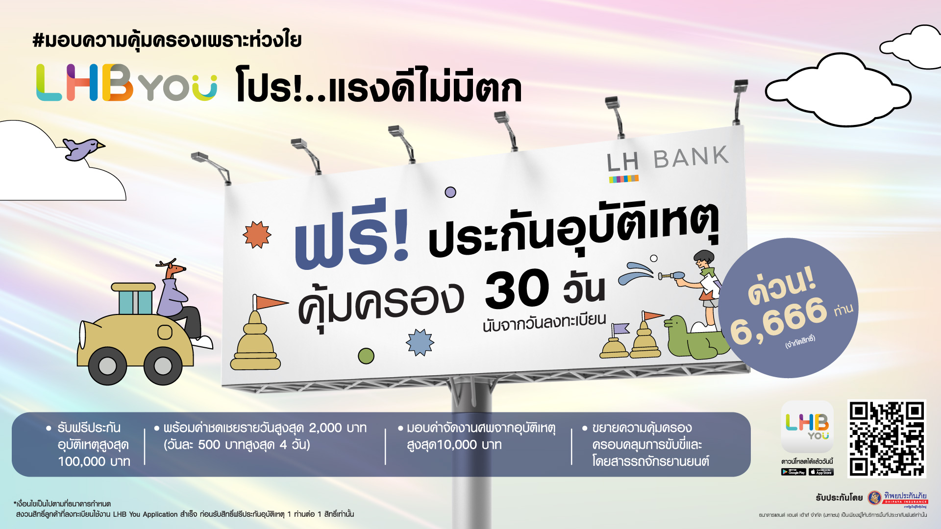 LH Bank ออกแคมเปญ “LHB You มอบความคุ้มครองเพราะห่วงใย สงกรานต์อุ่นใจ ...
