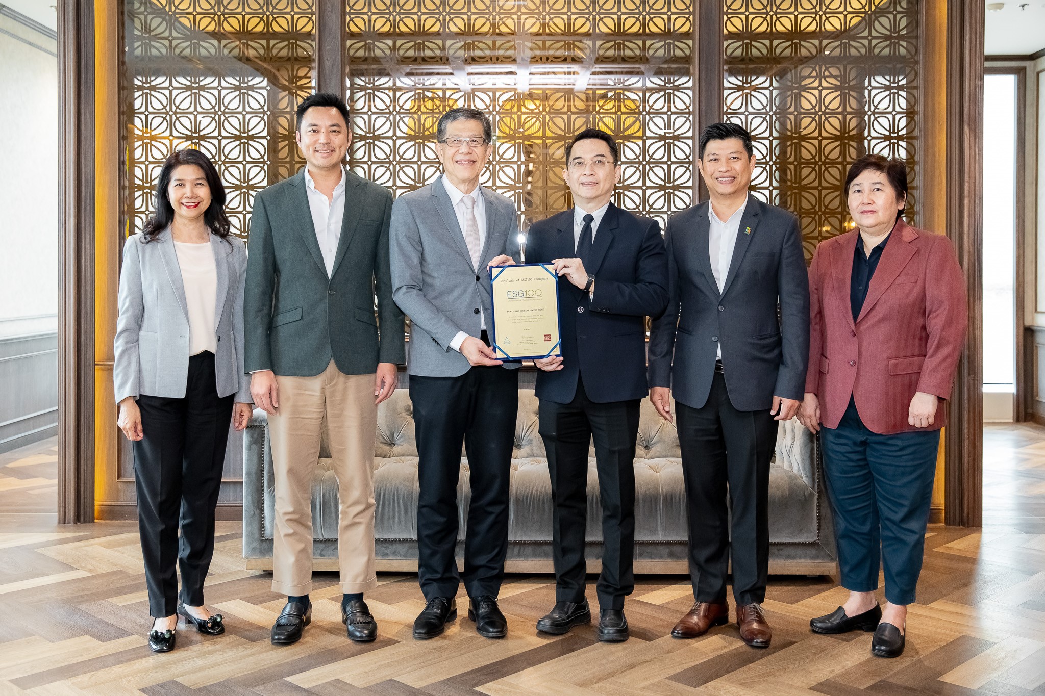 BCPG ติดอันดับทำเนียบบริษัทกลุ่ม ESG100 ต่อเนื่องเป็นปีที่หก - OutperForm